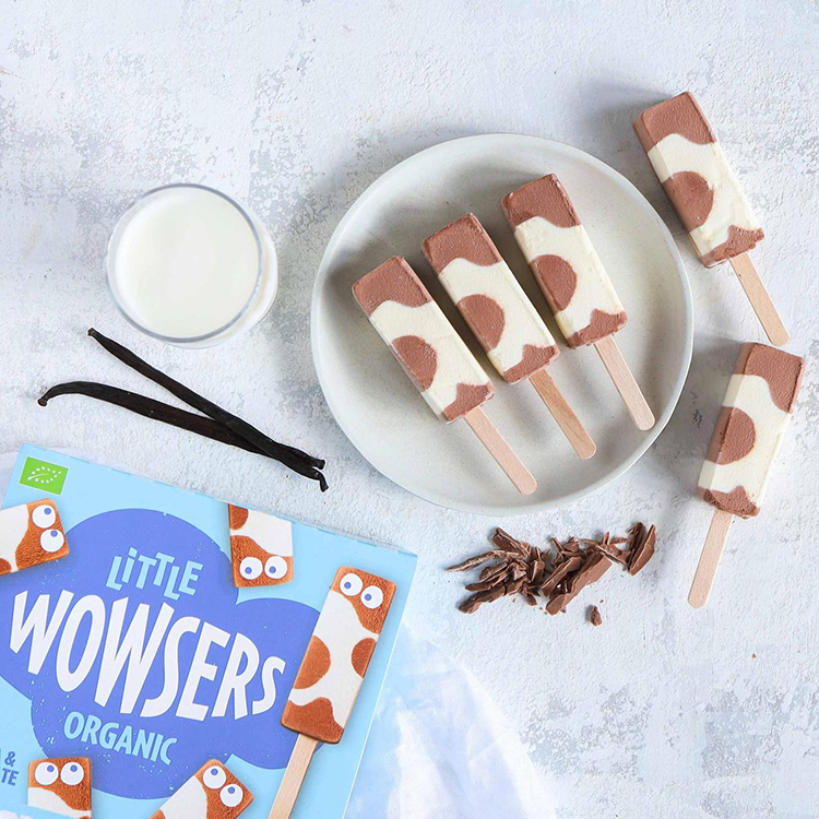Wowsers Organic - Organic Dairy Ice Cream Lollies : Wowsers Organic